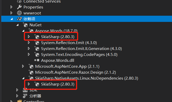 The type initializer for 'SkiaSharp.SKImageInfo' threw an exception - CodeMagic - 博客园
