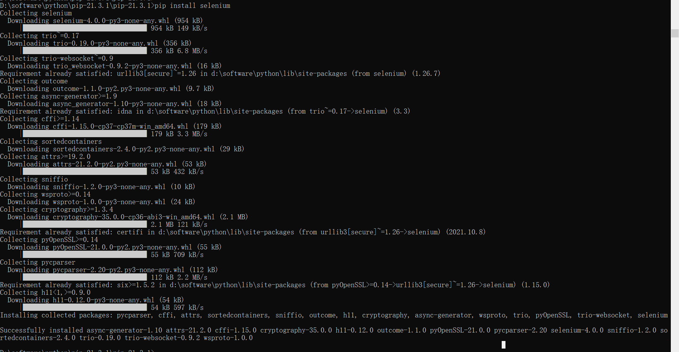 Pip Install Selenium Suesky 