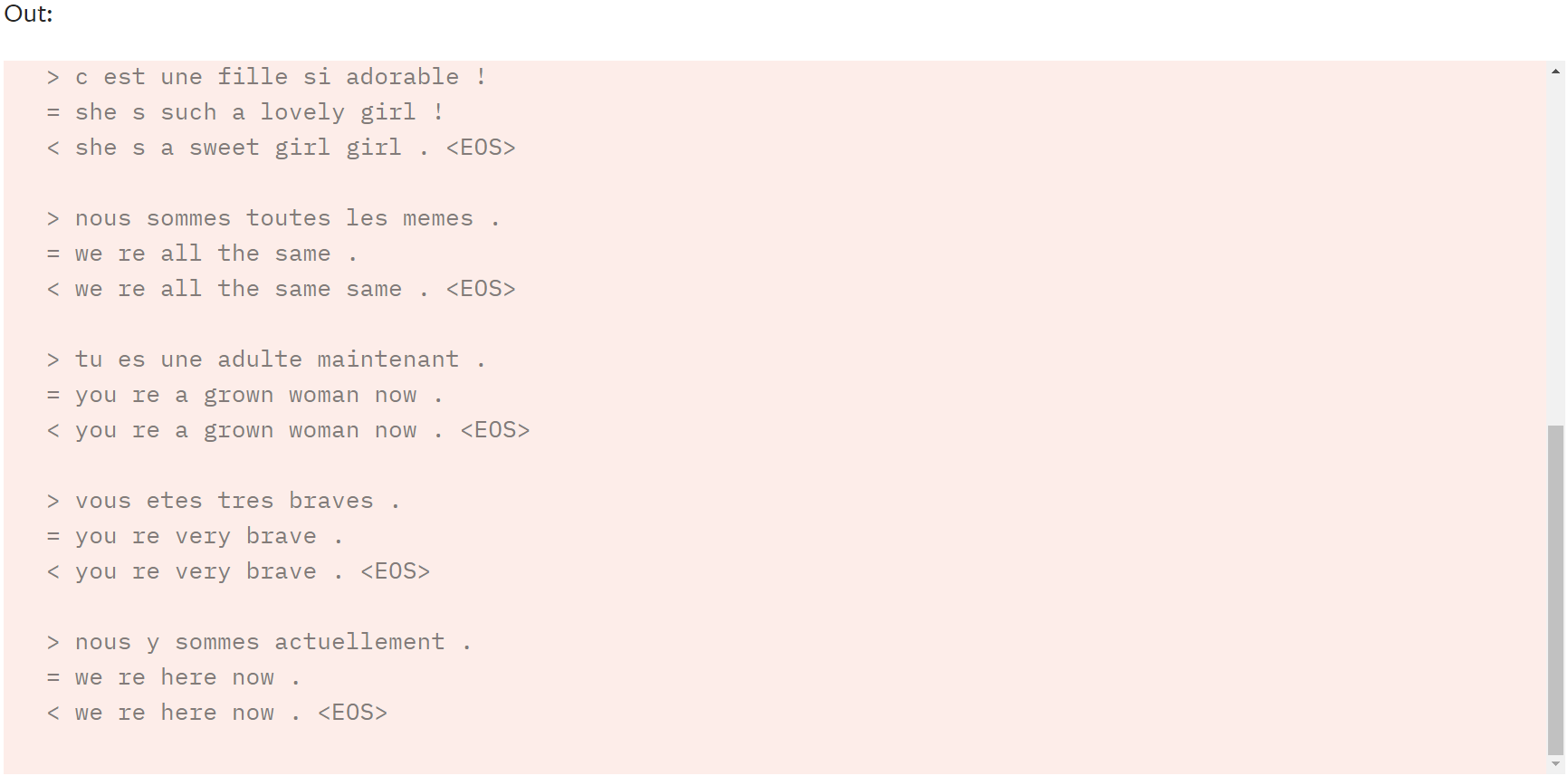 NLP FROM SCRATCH: TRANSLATION WITH A SEQUENCE TO SEQUENCE NETWORK AND ATTENTION - 三年一梦 - 博客园