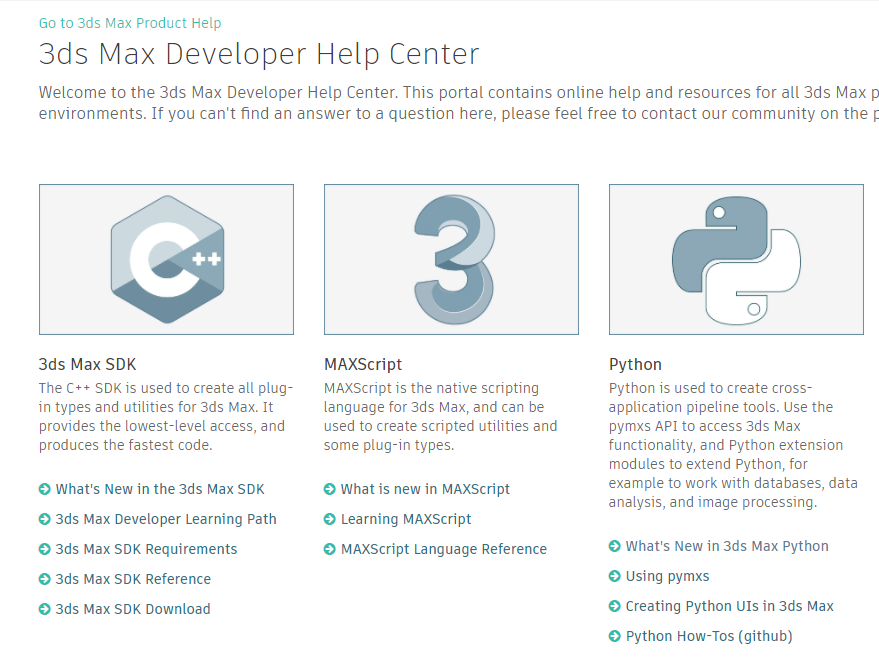 3dmax中的插件系统(c++/maxscript/.net/python) - trykle - 博客园