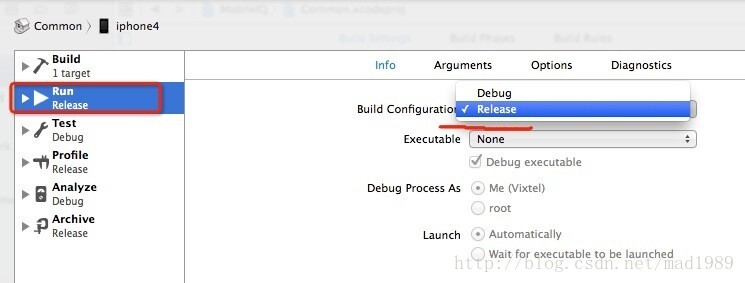 iOS开发-Xcode Debug、Release、Archive、Profile、Analyze概念解释 - 梁飞宇 - 博客园