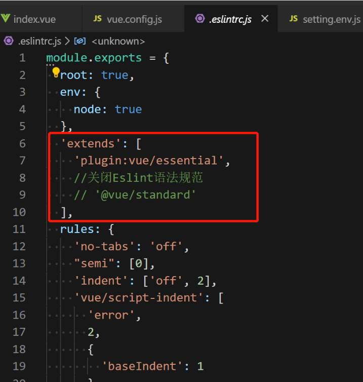 Vue Vue Cli4如何关闭eslint的校验 King Da 博客园