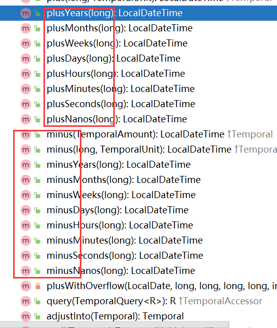 Java LocalDateTime 