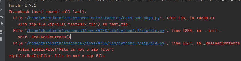 Zipfile BadFile File Is Not A Zip File 