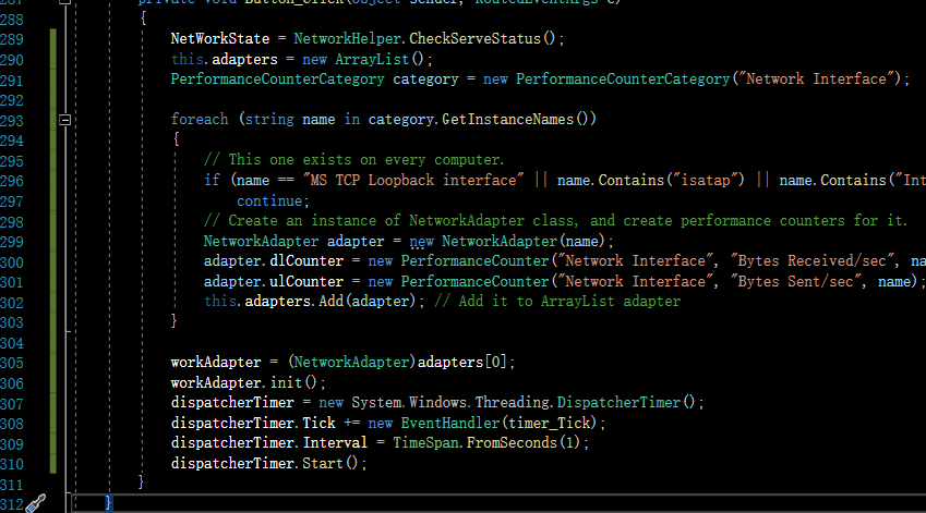 c# 获取实时网速 PerformanceCounterCategory - 周子安 - 博客园