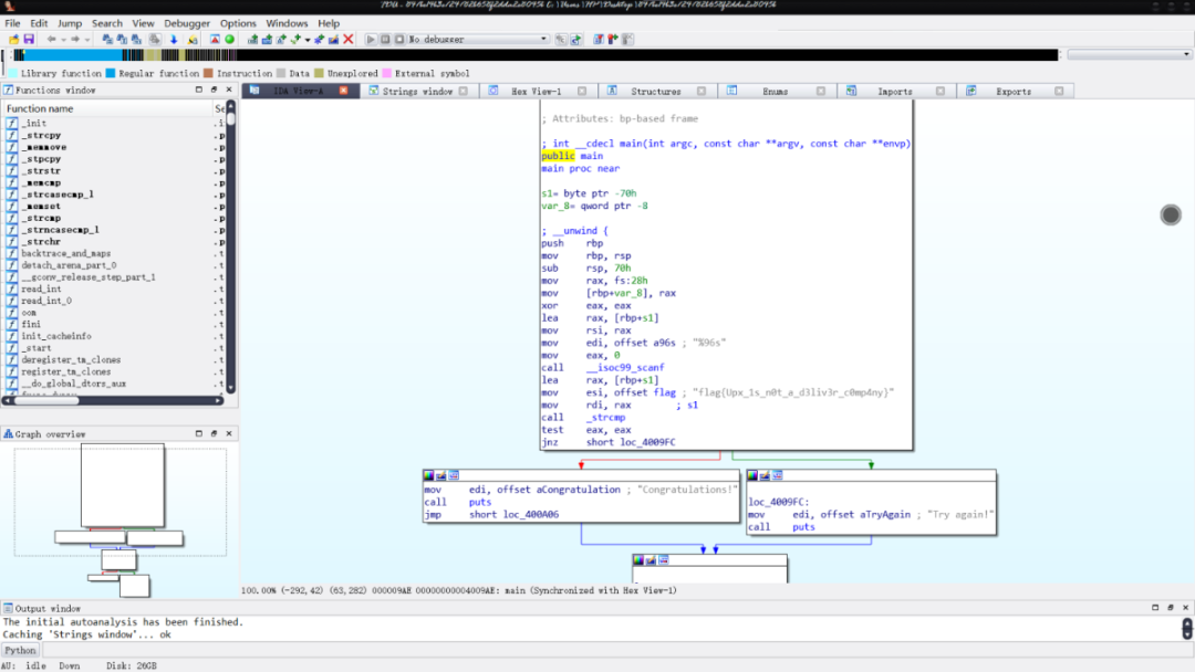 IDA -入门-界面介绍 - KnowledgePorter - 博客园