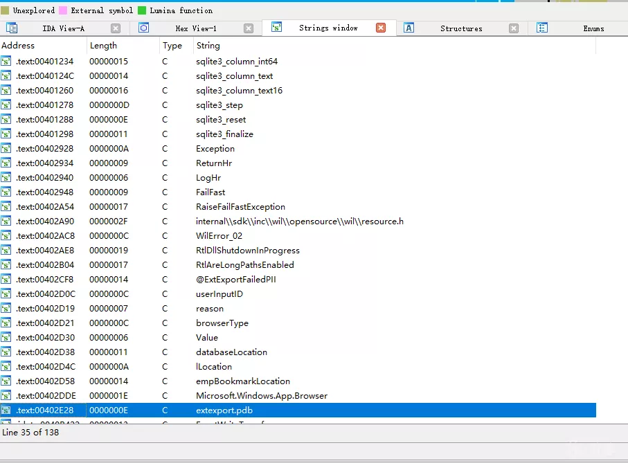 IDA -入门-界面介绍 - KnowledgePorter - 博客园