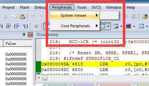 关于keil 5的system viewer找不到子选项 - hifish - 博客园