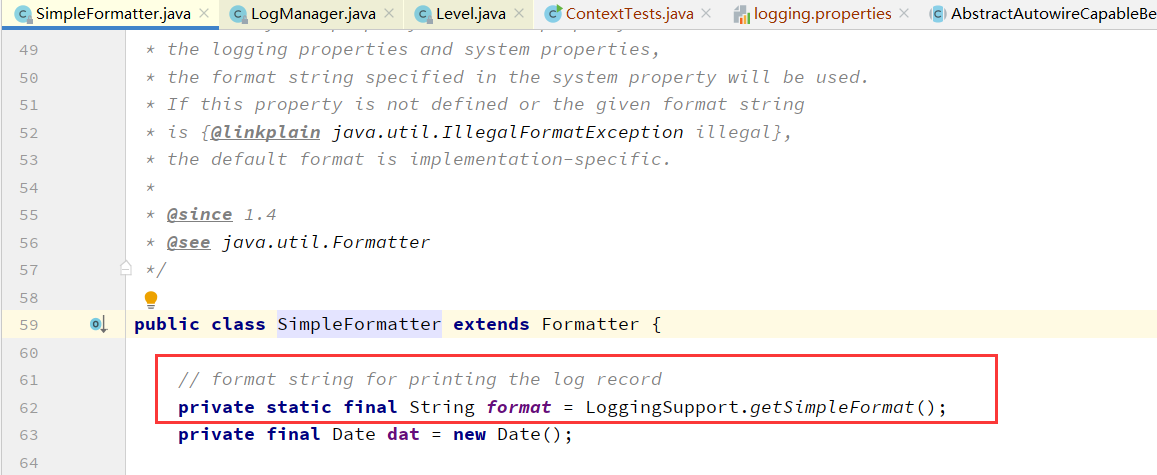 Spring源码使用java.util.logging打印日志 - 喜欢日向雏田一样的女子啊 - 博客园