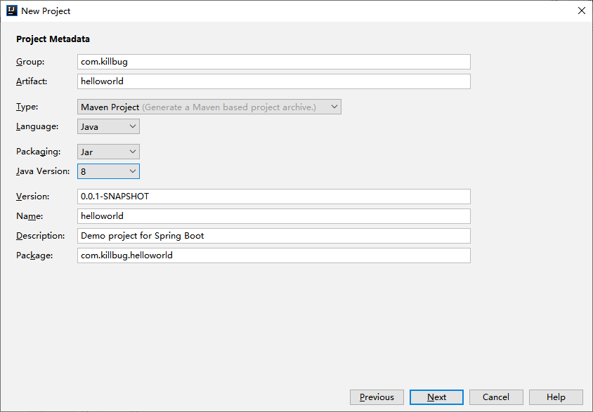SpringBoot01--第一个SpringBoot程序 - Ki1lbug - 博客园