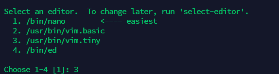 crontab的默认为nano，如何选择和转换 - Harp_Yestar - 博客园
