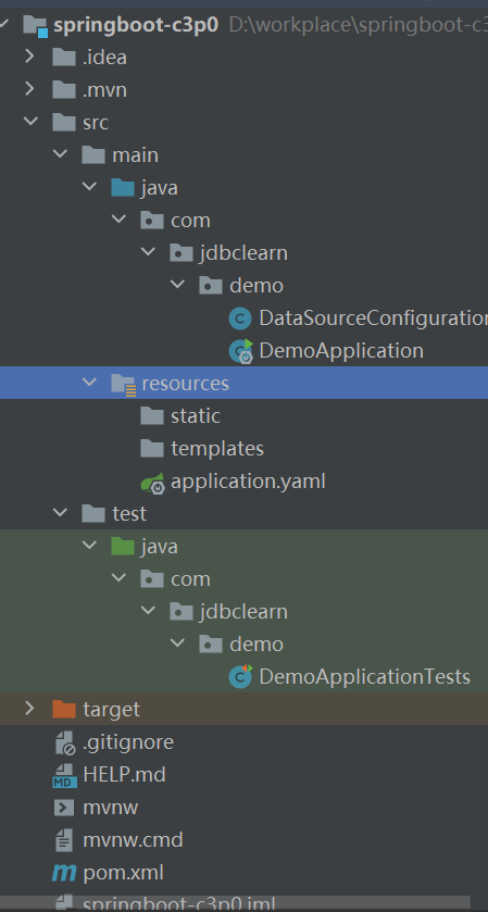 springboot 配置 c3p0数据库连接池 - 目标大数据开发工程师 - 博客园