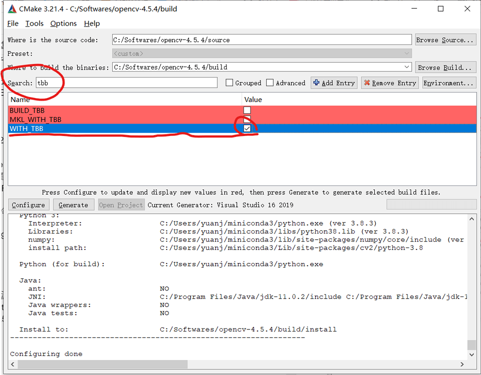 windows 源码编译 opencv-4.5.4 + tbb + ipp + openmp - heloW - 博客园