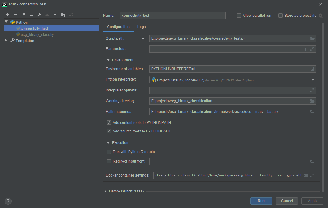 PyCharm 部署 Docker 镜像解释器 - offduty - 博客园