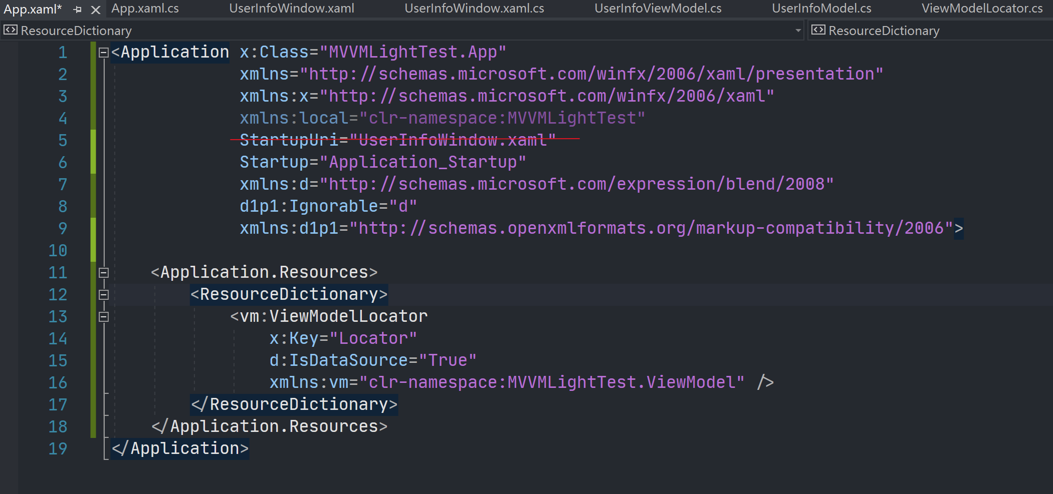 WPF更改启动页面(StartupUri) - L金盆 - 博客园