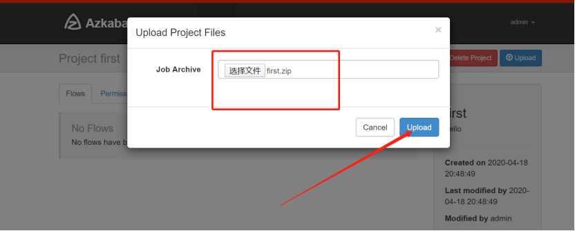 Azkaban-实战（一）单一job 案例 - MissRong - 博客园
