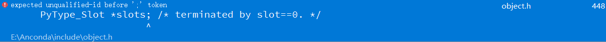 QT使用Python出现error: expected unqualified-id before ';' token - Farzin - 博客园
