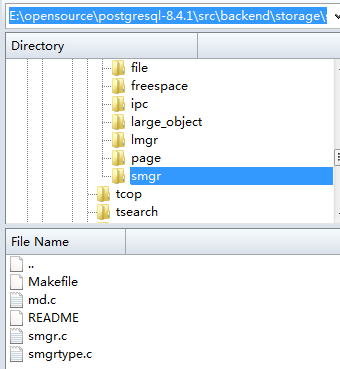 PG存储介质管理器（SMGR）——存储管理器类型：postgresql-8.4.1/src/backend/storage/smgr - 肥叔菌 - 博客园