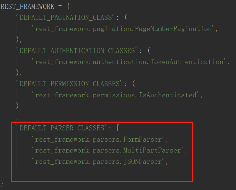 Django swagger post detail JSON Parse Error Expecting