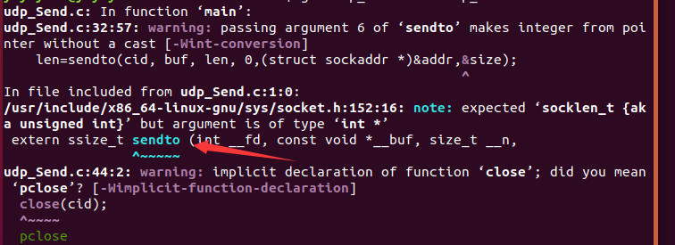 UDP中sendto()和recvfrom()两个函数的使用 - OneSong‘sTime - 博客园