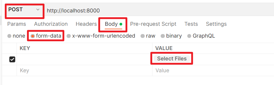 2.postman上传文件失败--Make sure that Postman can read files inside the ...