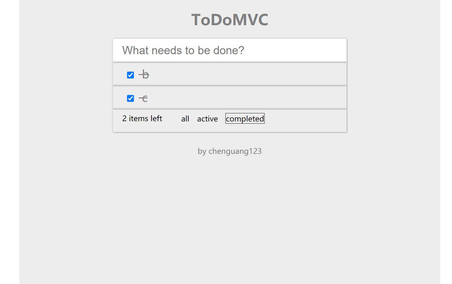 原生js实现TodoMVC - 尘光 - 博客园
