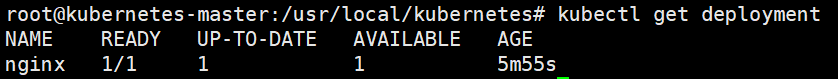 Kubernetes 部署 Nginx ，使用 Kubectl Get Deployment 时出现 No Resources Found