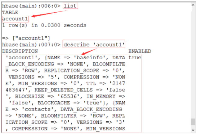 大数据预处理技术 1.大数据库Hbase技术1.3 Hbase的Java API操作之创建删除表 1.4 Hbase的Java API操作之 ...