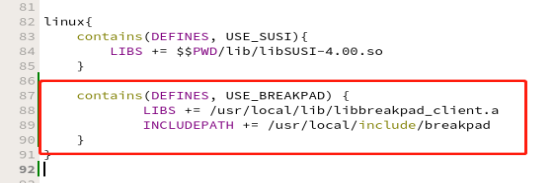 linux下Qt编程 使用Google Breakpad捕获异常的使用步骤 - 一笔一世界 - 博客园