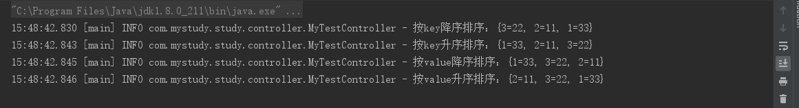 对map的key或value进行排序（升序、降序） 一只黄焖鸡 博客园