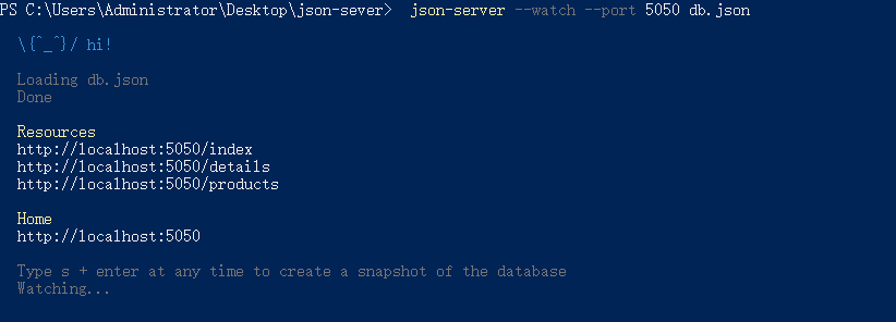 json-server的安装使用及出现的问题解决方法 - 平安喜乐、愿 - 博客园
