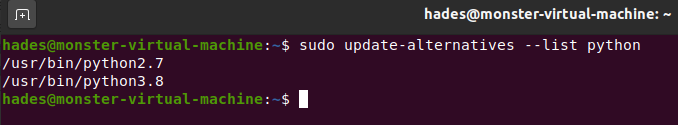 Ubuntu 20.04下切换python2和python3 - 大王背我来巡山® - 博客园