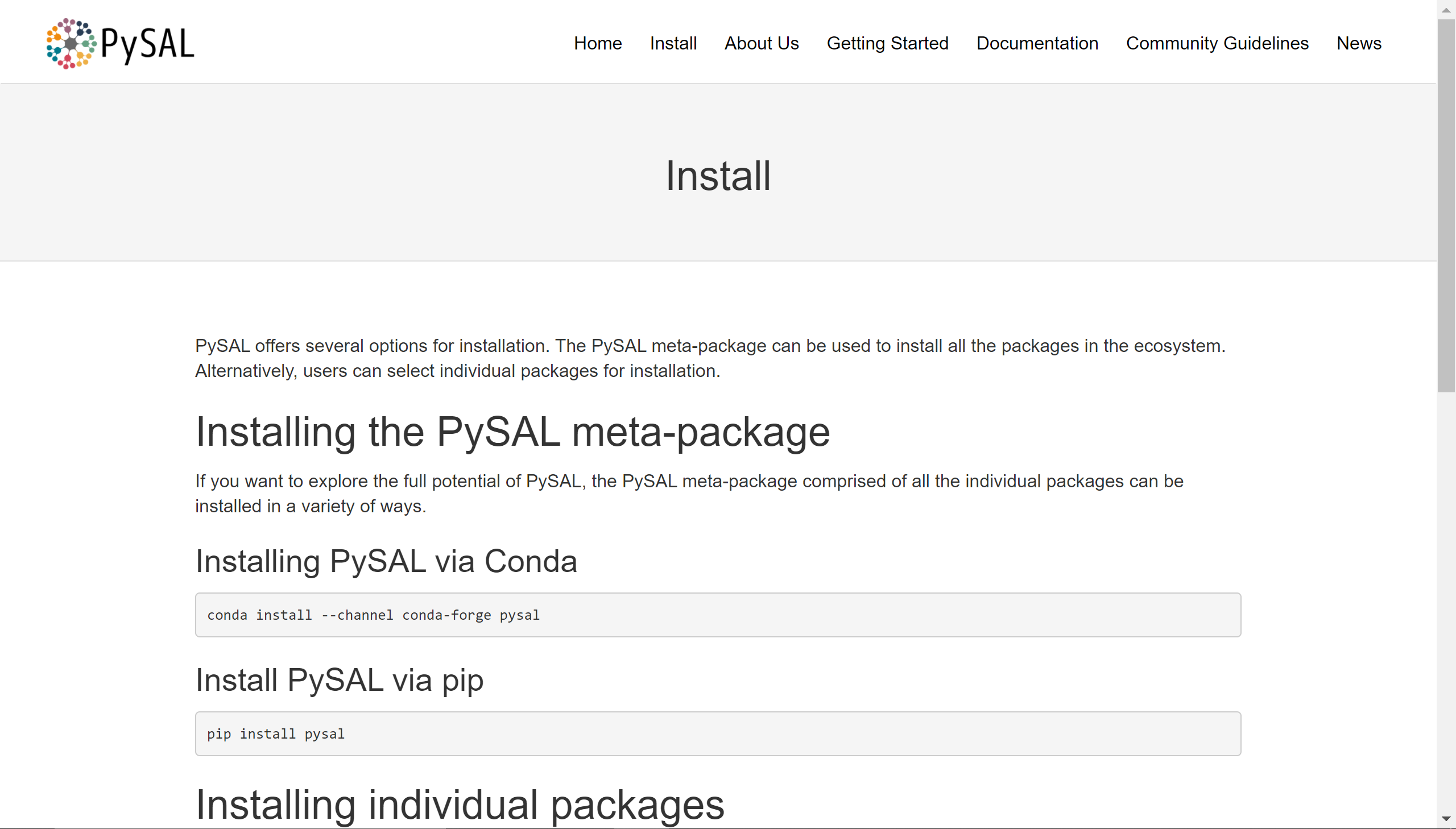 pysal安装 - 人生不相见 - 博客园