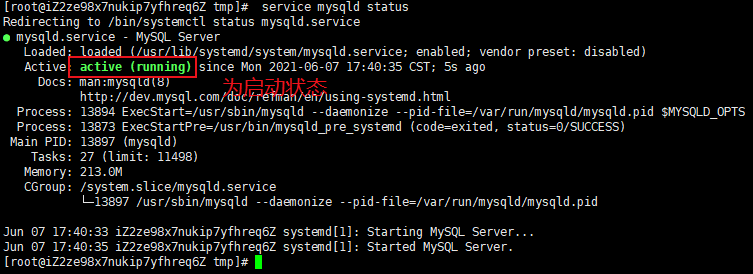 Can't connect to local MySQL server through socket '/var/lib/mysql ...