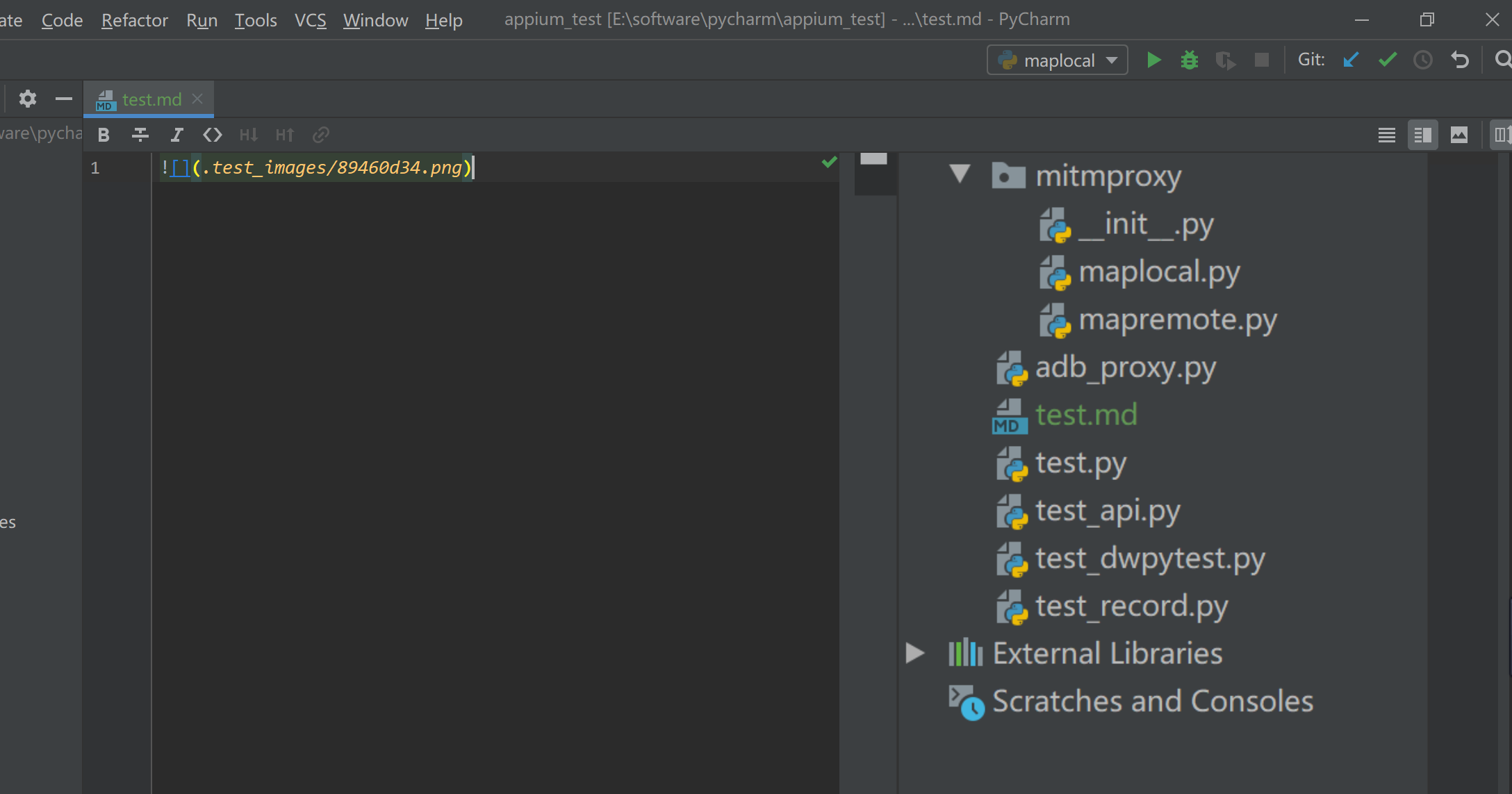 Pycharm写markdown支持插入图片 - 随风go - 博客园