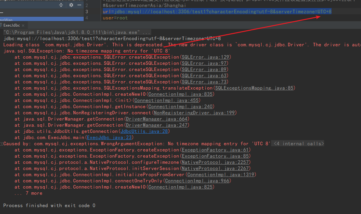 java.sql.SQLException: The server time zone value is unrecognized - 一方玩 - 博客园