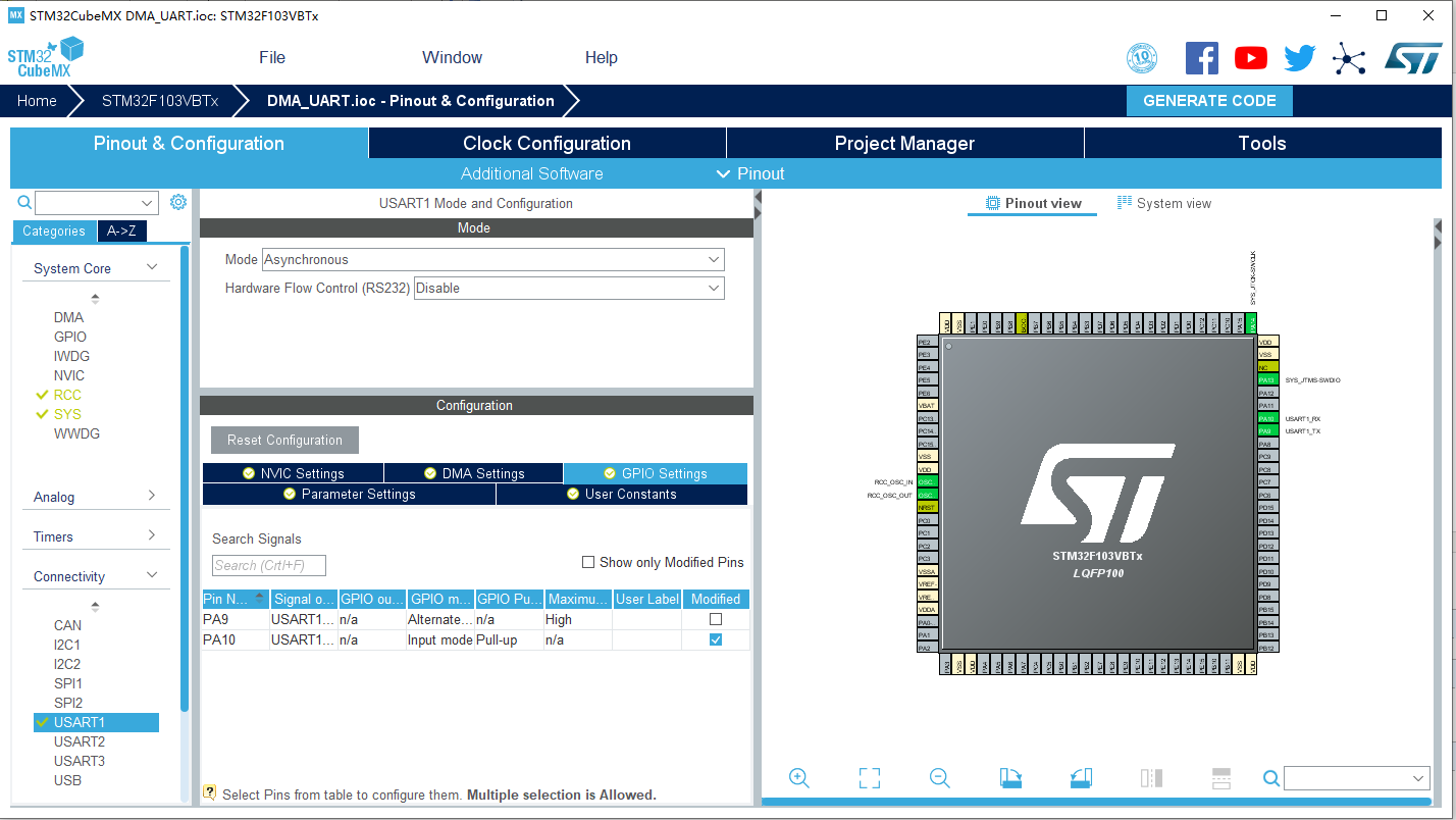 STM32串口收不定长数据DMA+IDLE - 丁丁彬彬 - 博客园