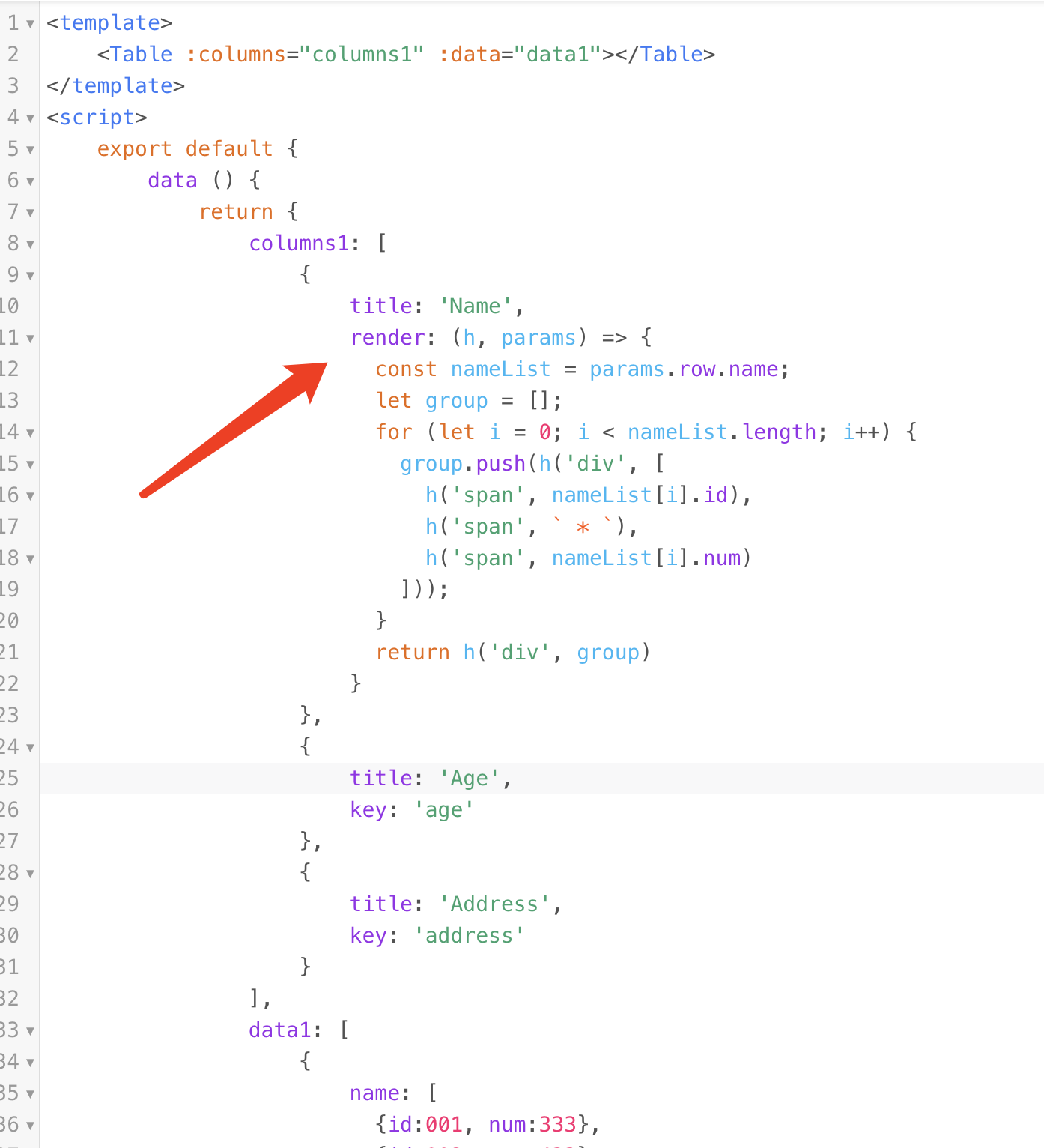 在vue的render函数中如何循环渲染数据 - 过鹿人 - 博客园