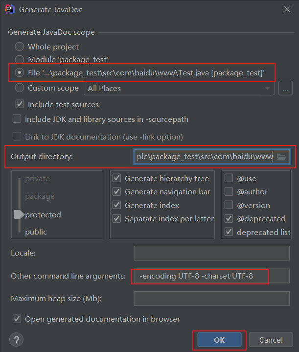 使用javadoc生成jdk Api文档(最后附上jdk1 8官方在线文档地址) 榛子岑 博客园