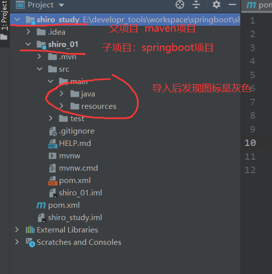 解决导入springboot项目无法识别，启动类和普通类都是灰色 Chillaxy 杨 博客园 