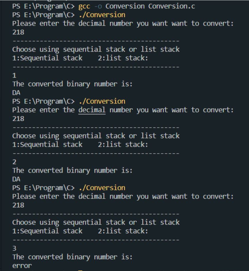 栈的应用-数制转换（C语言数据结构） - CS_EisenKite - 博客园
