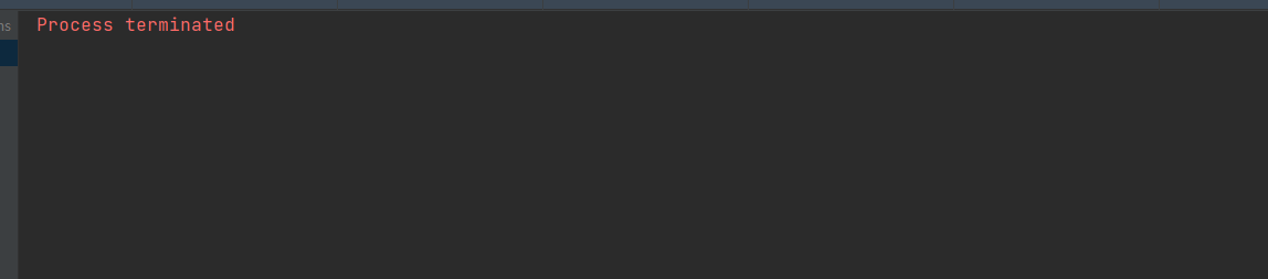idea 运行spring boot项目出现Process terminated解决方案 - 雨在路上 - 博客园