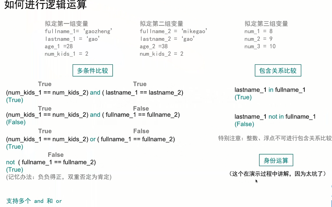 python逻辑运算 - wang-sir - 博客园