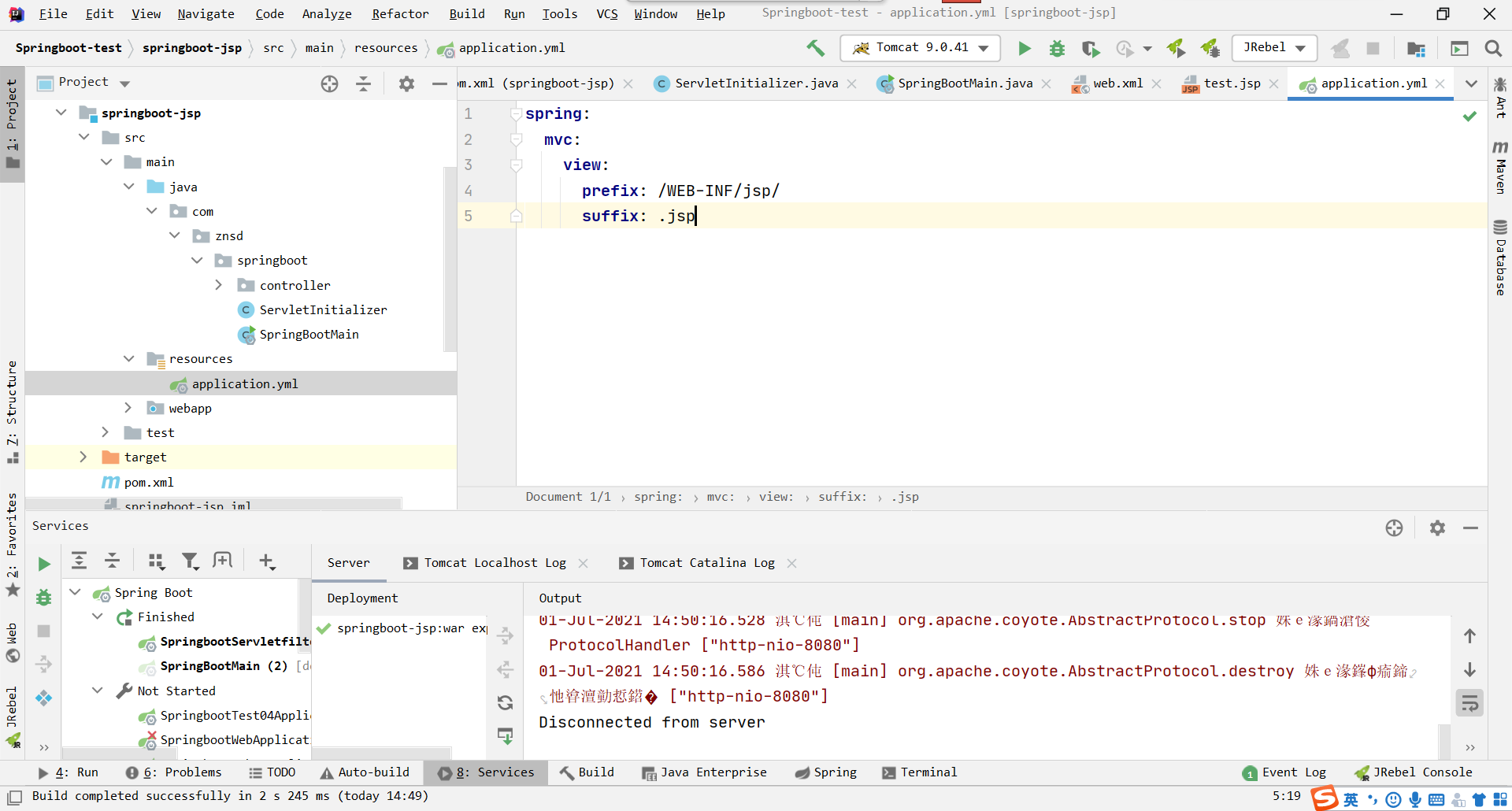 idea配置springboot使用外部tomcat详细步骤 - 丶楠忆 - 博客园
