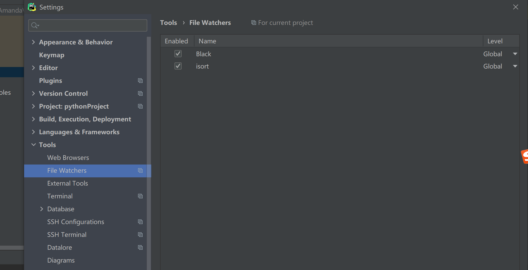 使用black+ isort + file watch 实现对python代码的自动格式化 - Amanda520yl - 博客园