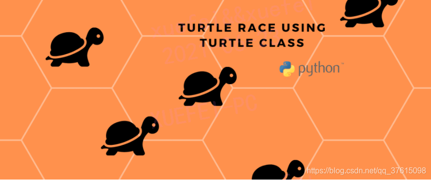 自己弄的python小游戏，turtle实现海龟赛跑 - ananoi - 博客园