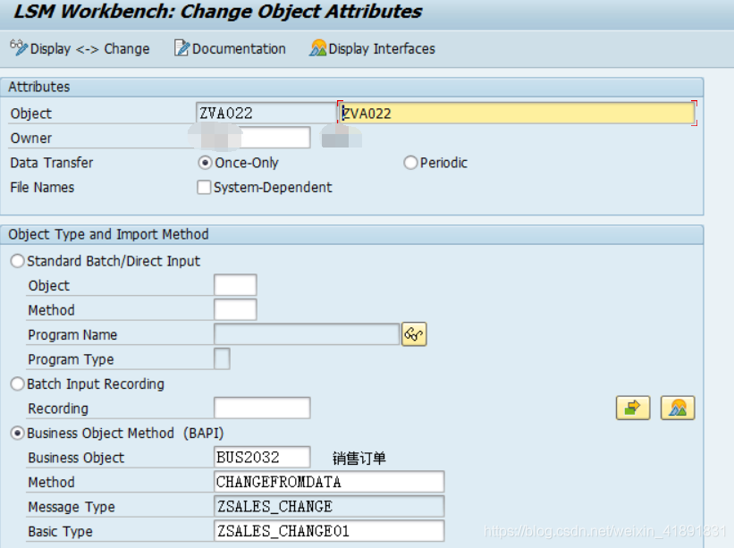 SAP通过IDOC调用BAPI（LSMW+BAPI）method关联message type - SAP-Rex - 博客园