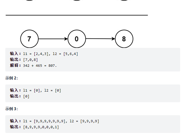 Leetcode 2 两数相加（java版） Tianhao丶 博客园