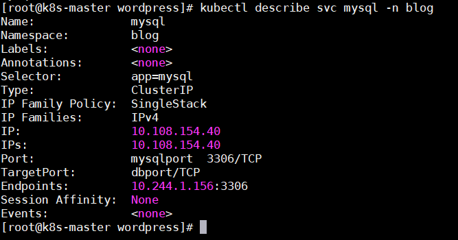 Kubernetes 云平台部署 WordPress流程 - 白马非马= - 博客园