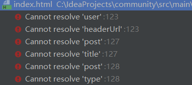 Spring boot + thymeleaf in IntelliJ: cannot resolve vars - _Aspire - 博客园